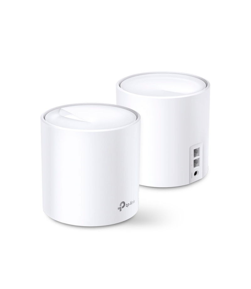 TP-Link Deco X20 2-Pack Router WiFi Mesh, AX1800, Dual Band, OFDMA, MU ... TP-Link Deco X20 2-Pack Router WiFi Mesh, AX1800, Dual Band, OFDMA, MU ...