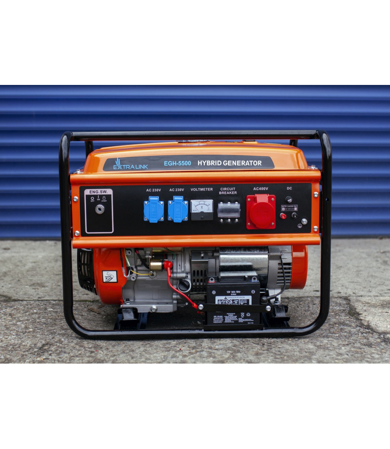 Extralink EGH-5500 Agregat prądotwórczy hybrydowy, 5,5kW 3F EXTRALINK ...